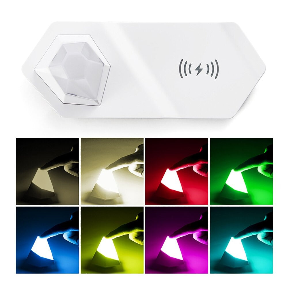 2 in 1 RGB Diamond Lamp and Wireless Charger – Lumi